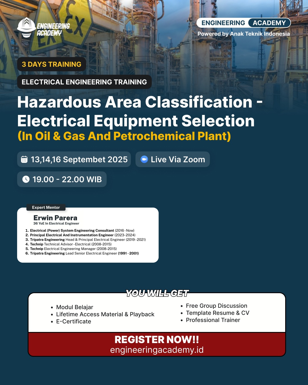 Hazardous Area Classification - Electrical Equipment Selection (In Oil ...