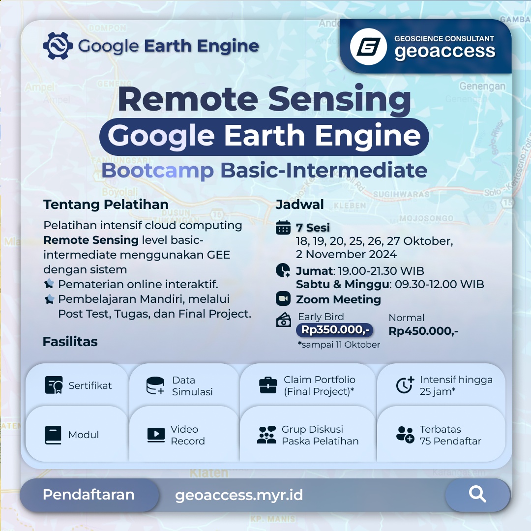 Bootcamp Remote Sensing Google Earth Engine