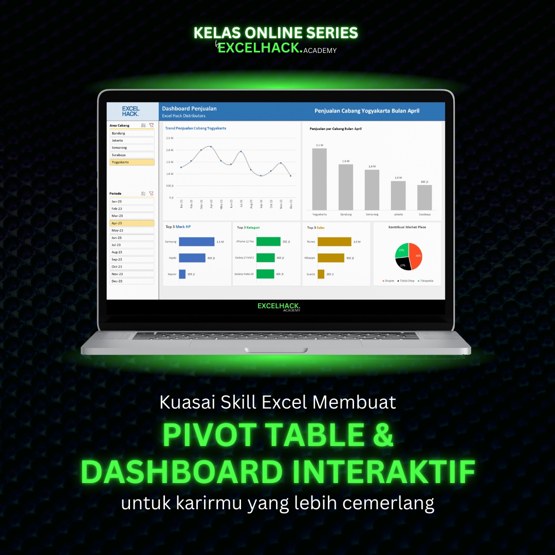 Jago Pivot Table & Bikin Dashboard Interaktif