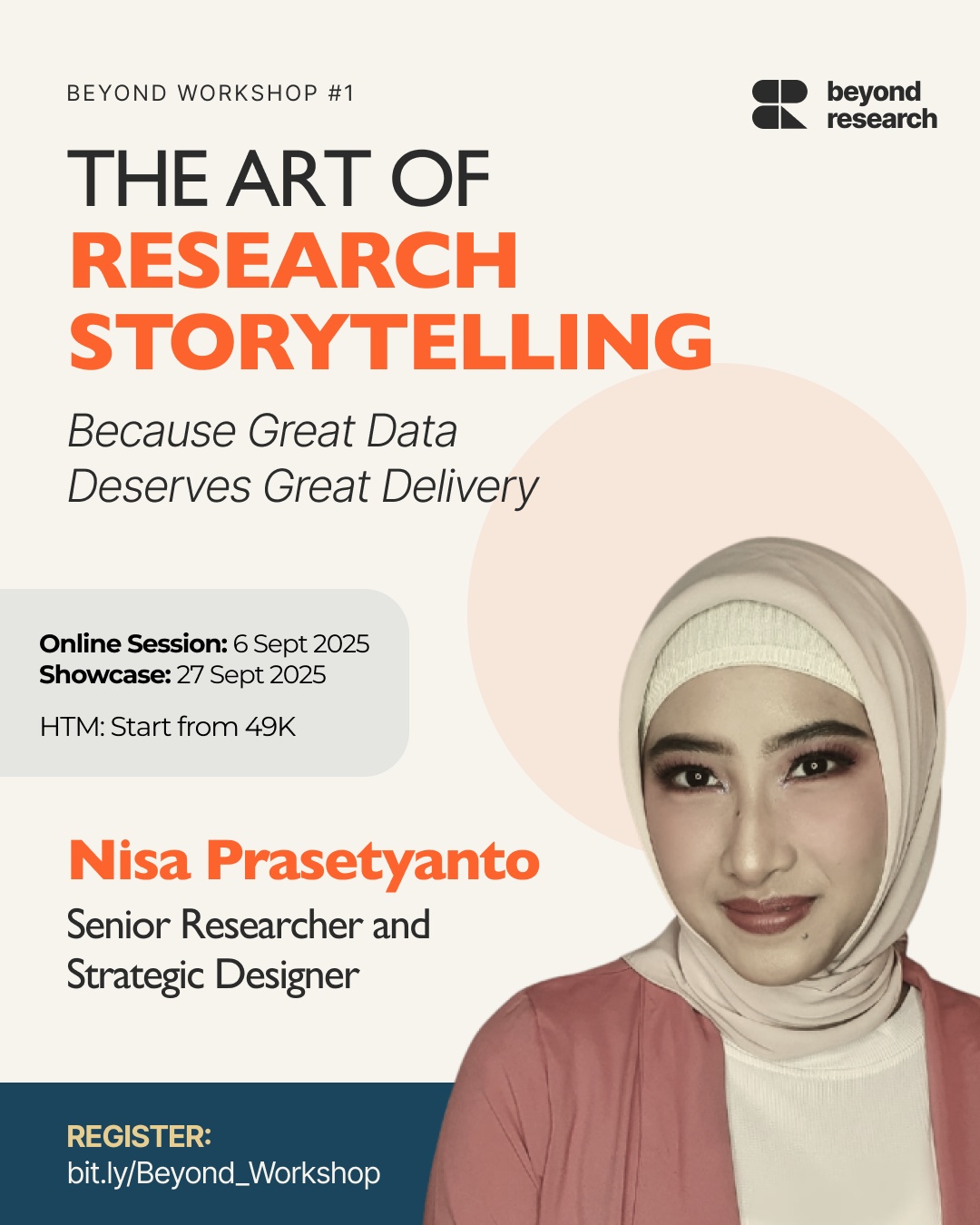Research Storytelling Workshop by Beyond Research