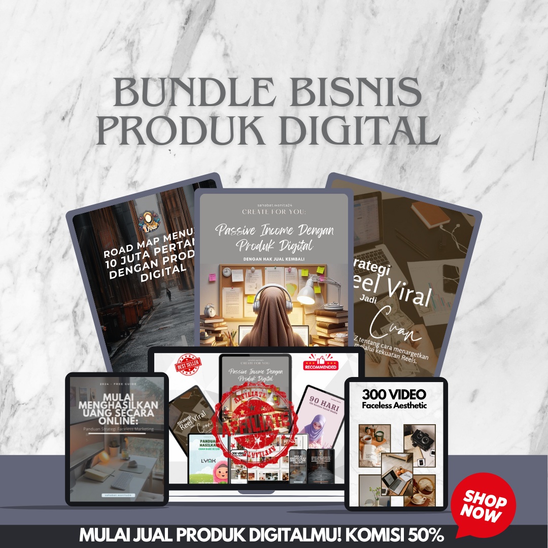 BUNDLE PACKAGE Panduan Memulai Bisnis Produk Digital Berpenghasilan ...