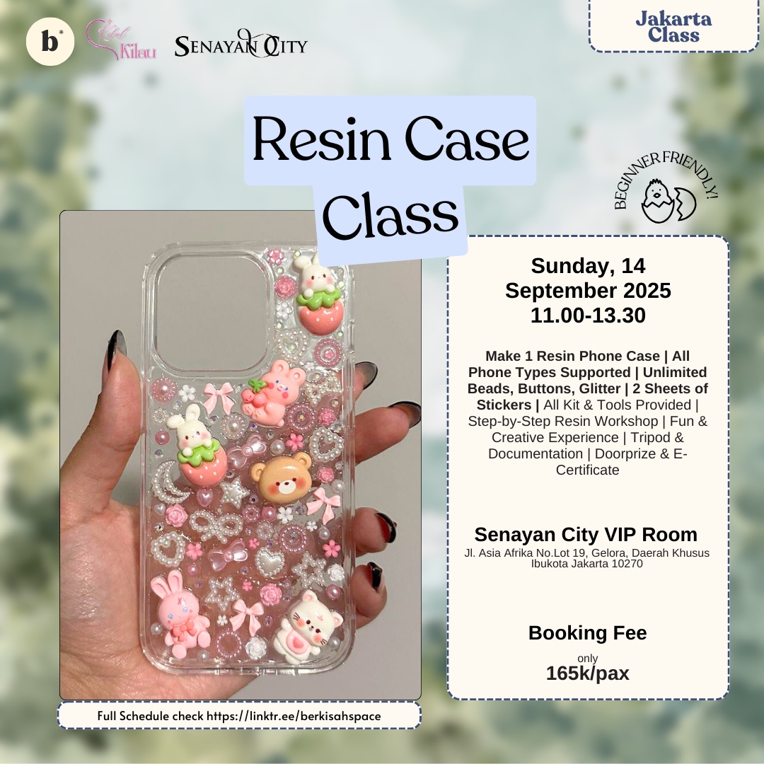 JKT - Resin Case Class - Berkisah Space