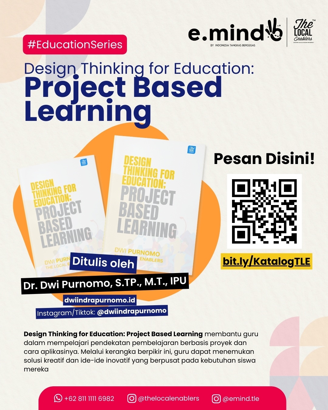 [TERBATAS] Modul Design Thinking for Education: Project Based Learning