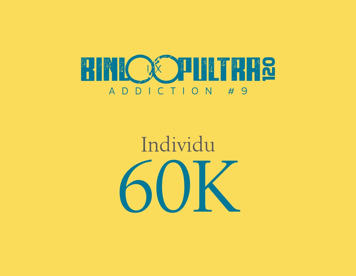 BINLOOP ULTRA 120K 9th edition 2026 - 60K - SportPlus