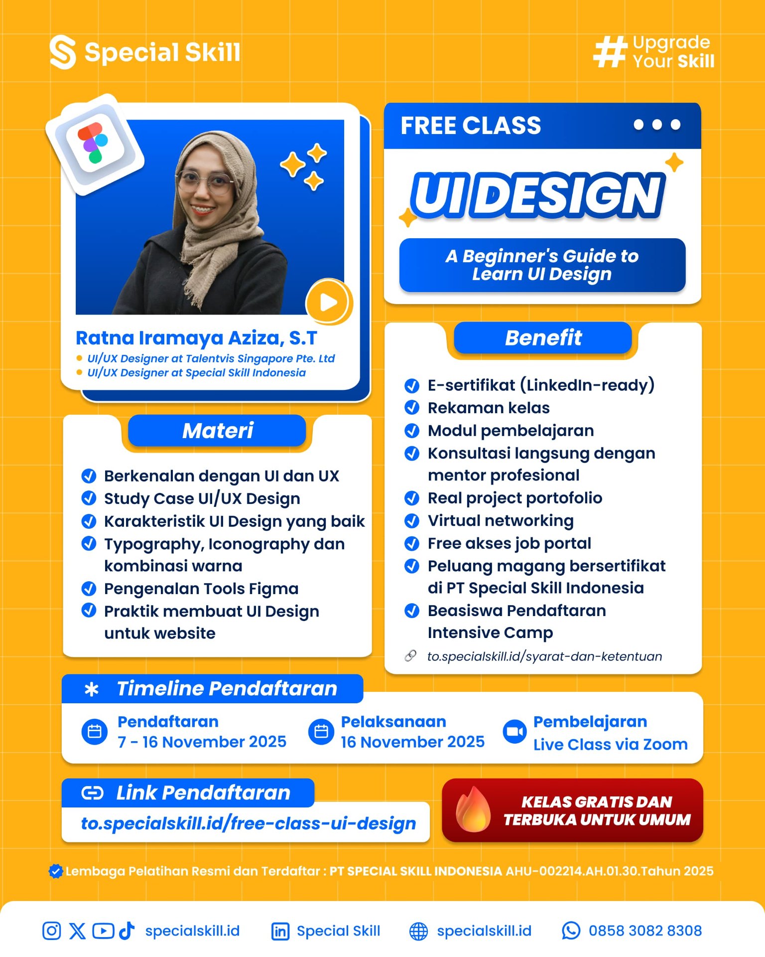 User Interface Design - Special Skill