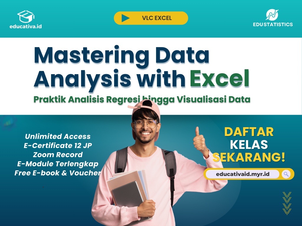 Belajar Excel di VIP Learning Class (VLC): Mastering Data Analysis with Excel: Praktik Analisis ...
