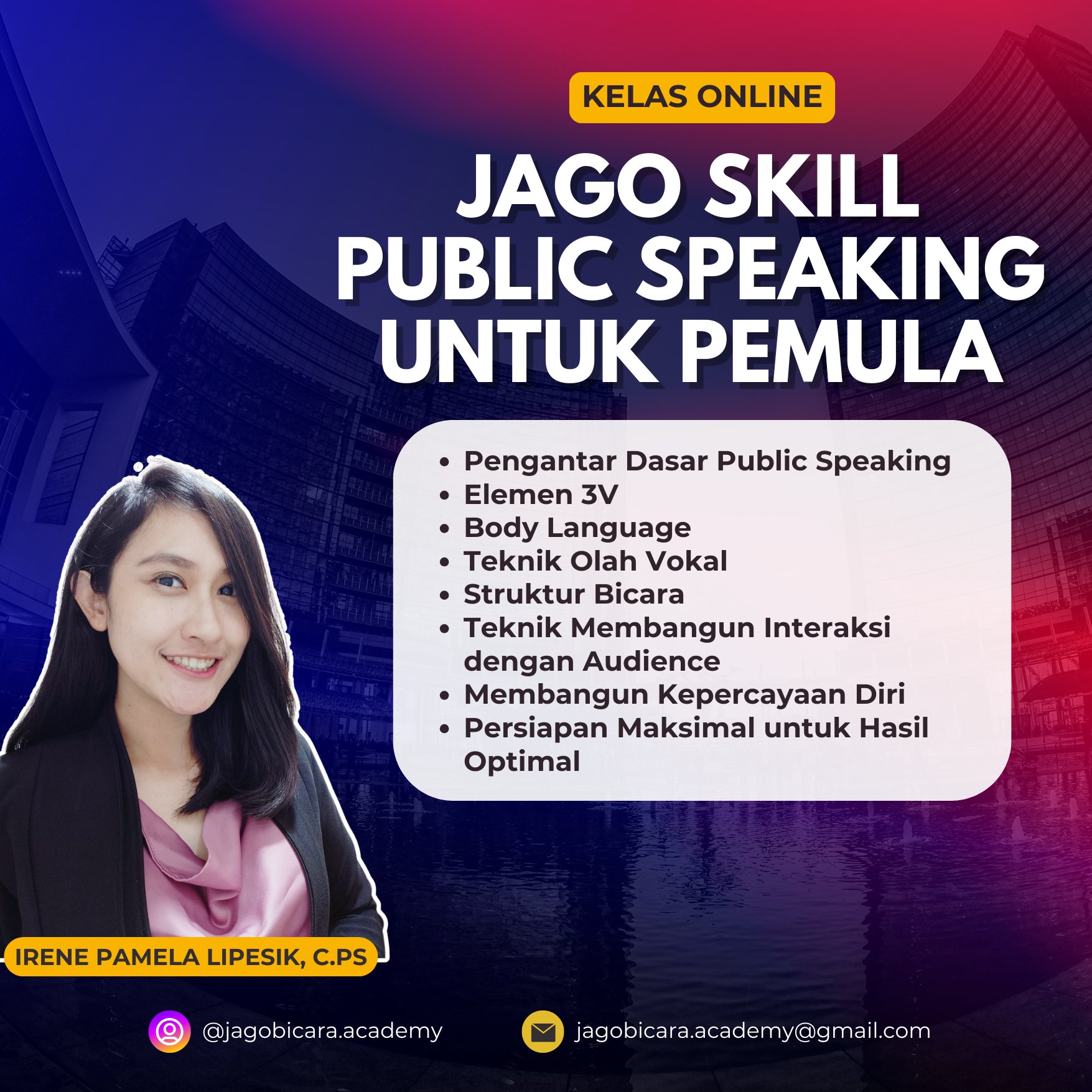 Jago Public Speaking untuk Pemula
