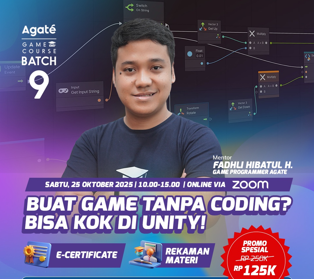 Buat Game Tanpa Coding di Unity