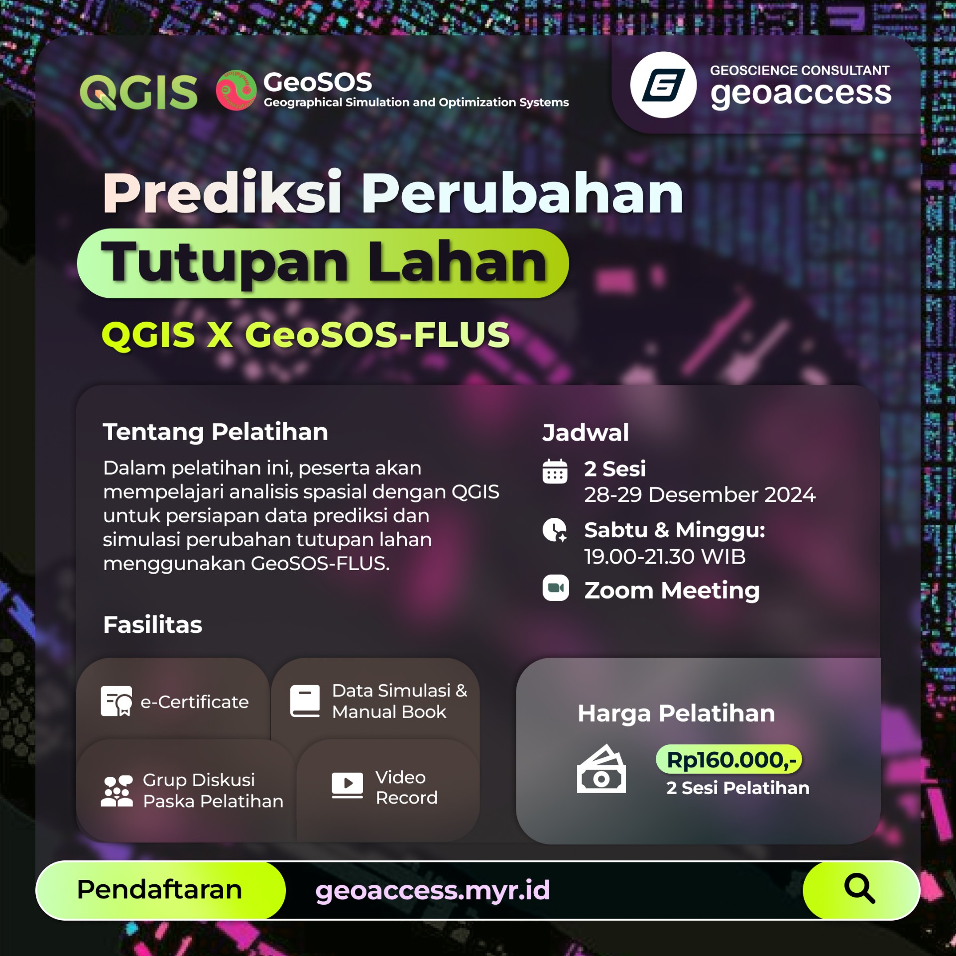 Prediksi Perubahan Tutupan Lahan QGIS X GeoSOS-FLUS